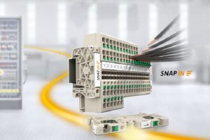Weidmüller releases innovative SNAP IN technology - Electrical connection