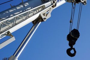 construction crane hook - Electrical connection